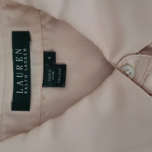 Ralph Lauren | Tops | Ralph Lauren Silk Blouse | Poshmark